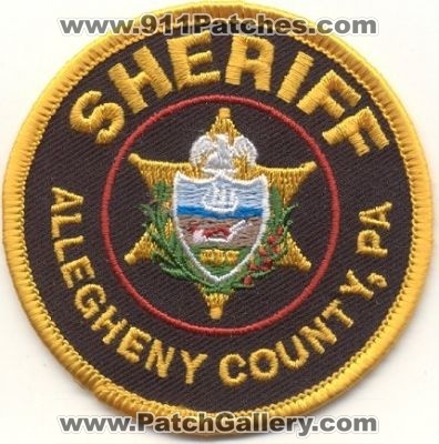 Pennsylvania - Allegheny County Sheriff - PatchGallery.com Online Virtual Patch Collection By ...